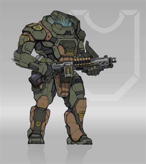 Futuristic Exosuit