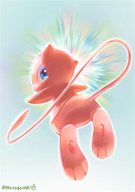 Mew Pokemon Drawn By Watagashikn Danbooru