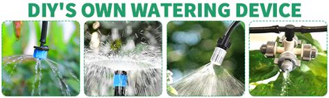 BARAKYEG Kit Irrigazione 189 PCS Per Giardino Sistema Irrigazione Del