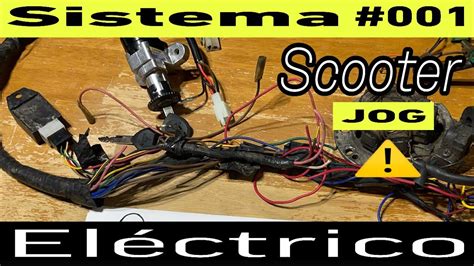 Sistema ELÉCTRICO de una SCOOTER fácil de aprender nadie lo explica