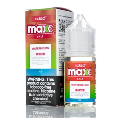 NicSalt Naked Max Watermelon Totalpod Total POD Maringá PR
