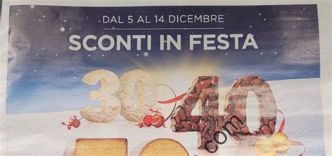 Volantino Esselunga Sconti In Festa Dal 5 Al 14 Dicembre 2022