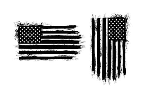 Distressed American Flag Graphic By George Khelashvili Creative Fabrica