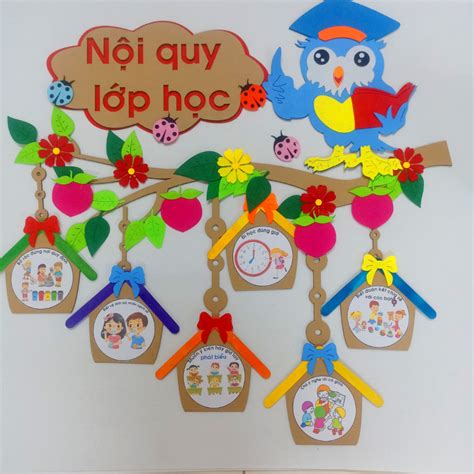 NỘI QUY LỚP HỌC STEAM TRANG TRÍ NỘP QUY LỚP HỌC STEAM MẦM NON