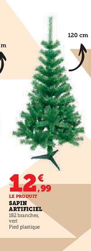 Promo Sapin Artificiel Chez Super U ICatalogue Fr