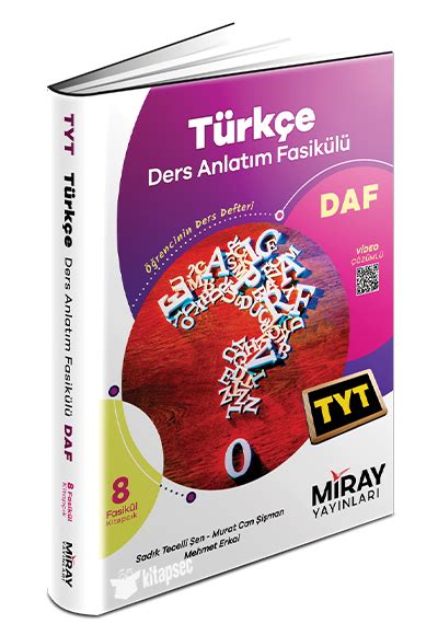 TYT Türkçe Ders Anlatım Fasikülleri Miray Yayınları 9786256412200