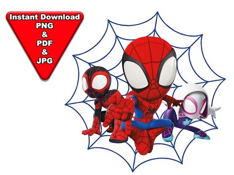 Spidey And His Amazing Friends Svg Spidey And His Amazing Friends Png