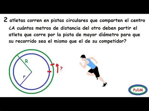 Atletas Corren En Una Pista Circular Ventaja Para Mismo Recorrido