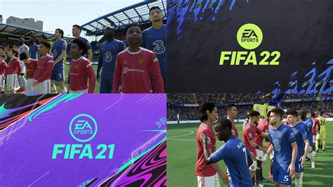 FIFA 22 Vs FIFA 21 PS5 New Game Vs Old Game Comparison Between