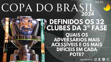 COPA DO BRASIL 3ª FASE QUAIS ADVERSÁRIOS MAIS ACESSÍVEIS E OS MAIS