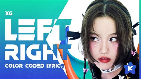 XG LEFT RIGHT Color Coded Lyrics YouTube