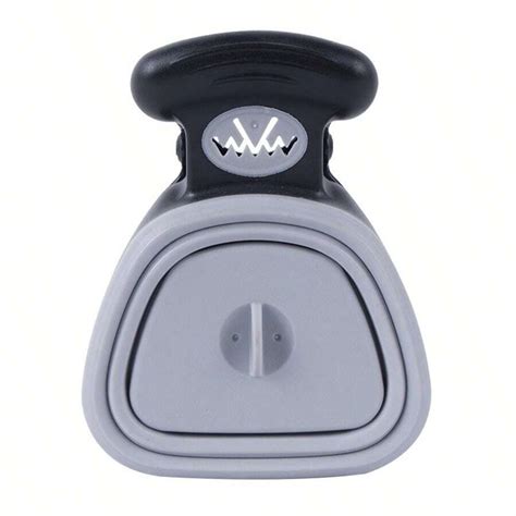 Recogedor plegable portátil para excrementos de perros con dispensador