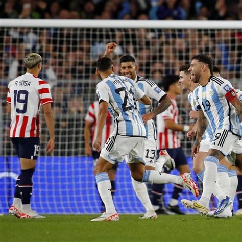 Mondial 2026 Qualif AmSud L Argentine Bat Le Paraguay Messi
