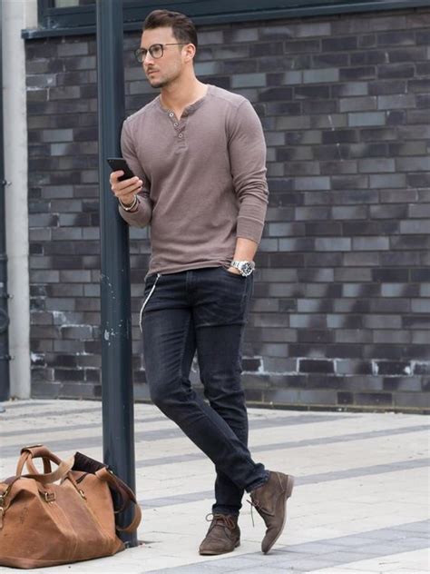 Sonbahar Giyim Kombinleri Erkek Tarz Kad N Mens Fashion Casual