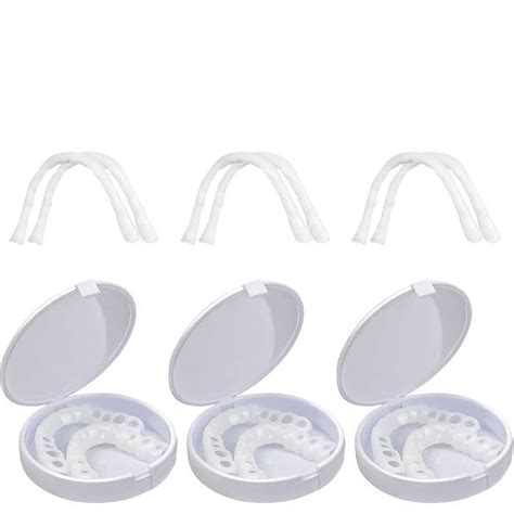 3 Paires Prothèses Dentaires Prothèses Dentier Provisoire Prothèses