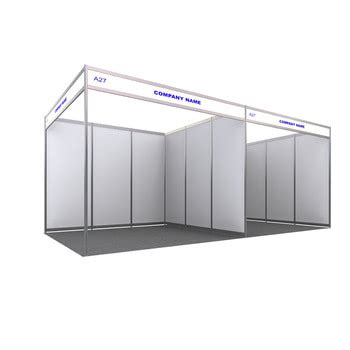 Shell Scheme Booth TRUSS DISPLAY SYSTEM SUPPLIER POP UP EXHIBITION