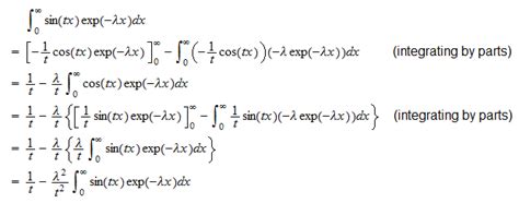 Integration Rules Exponential