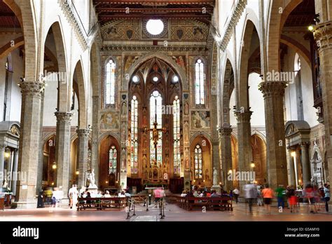 L interno della Basilica di Santa Croce Basilica di Santa Croce è la