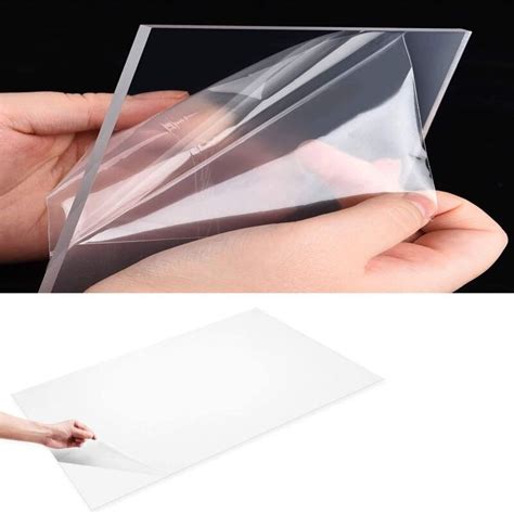Placa de plexiglás transparente lámina acrílica Grandado