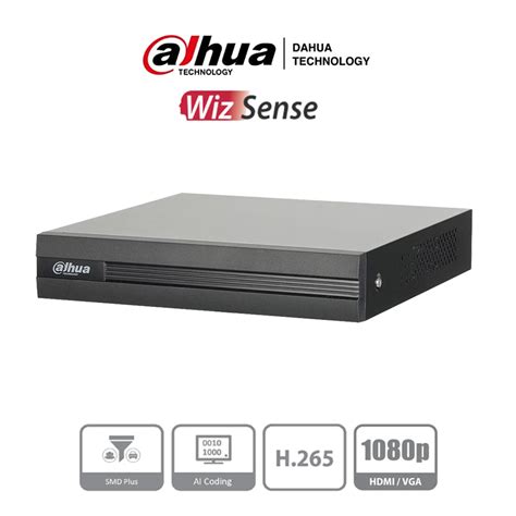 Dvr Dahua XVR1B16 I 16 Canales 1080n 720p 16ch 2 Ip H265 H