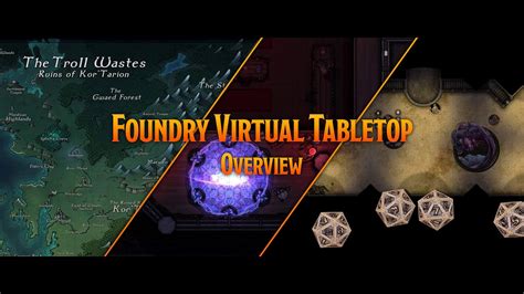 Foundry Virtual Tabletop 2023 Overview YouTube