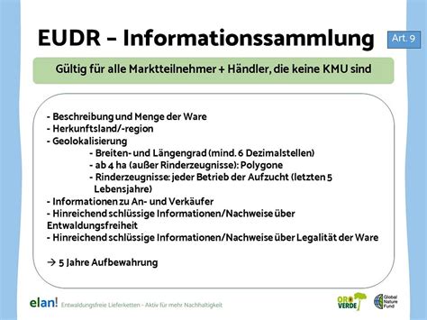 Entwaldungsfreie Lieferketten Neue EU Verordnung EUDR