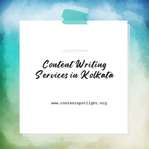 Content Writing Services In Kolkata Best Copywriting Agency