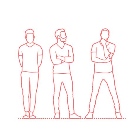 How To Draw A Man Standing Sideways How To Draw A Person Standing