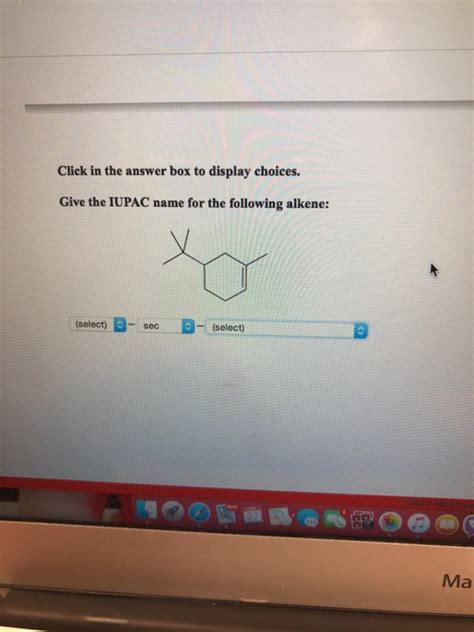solved click in the answer box to display choices give the