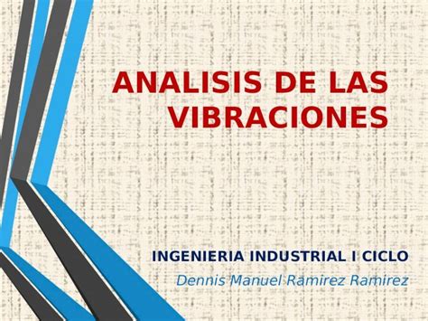 PPT Analisis De Las Vibraciones DOKUMEN TIPS