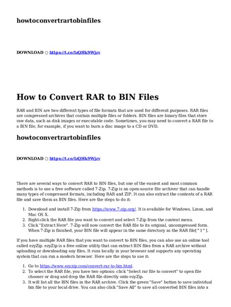 Fillable Online Free Conversion Of A Rar File Programs Apps And