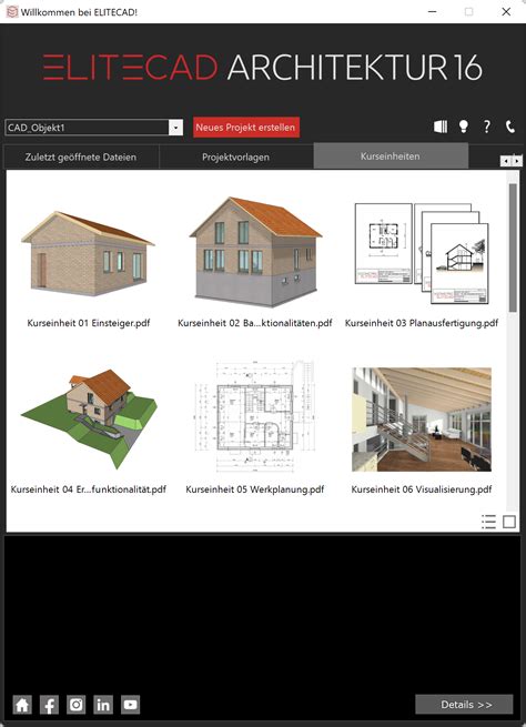 Bersicht Elitecad Architektur Help Center