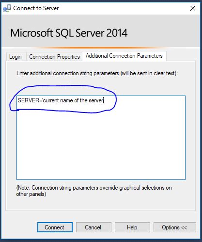 Sql Server Replication Requires The Actual Server Name To Make A