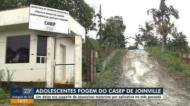 Jornal do Almoço Joinville Adolescentes fogem de Casep em Joinville