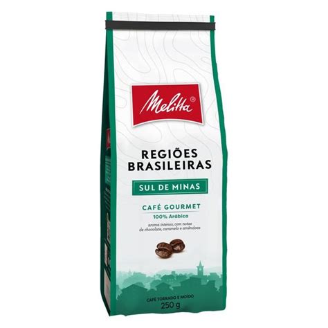 Café MELITTA Regiões Brasileiras Sul de Minas 250g Café Moído