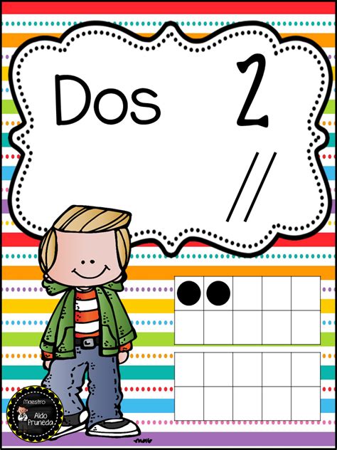 Fabulosos diseños para enseñar y aprender los números del 1 al 10 su