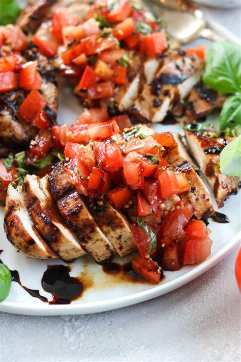 Easy Grilled Bruschetta Chicken Mary S Whole Life