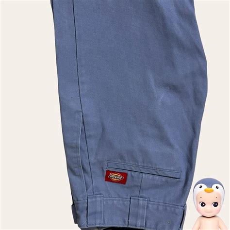 Dickies Womens Junior Worker Crop Roll Hem Depop