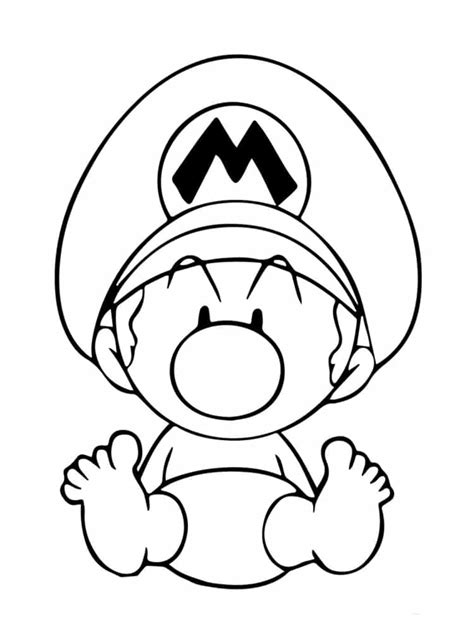 Coloriage Mario Bros 30 dessins à imprimer