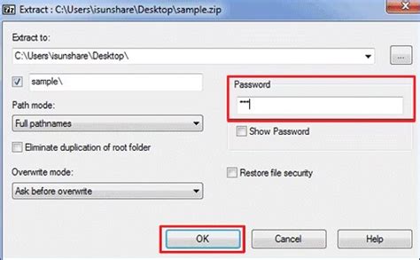 Comment Ouvrir Un Fichier Zip Prot G Par Mot De Passe Fonctionnel