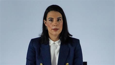 Josefina Rodríguez Zamora Habla como Próxima Secretaria de Turismo