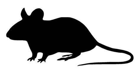 Mouse Silhouette Silhouette Images Mouse Hole