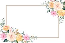 Watercolor Hearts And Leaves Paper Free Stock Photo Public Domain