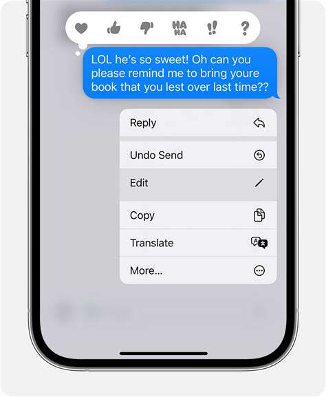 Cara Mengedit Pesan Di Iphone Apple Support Id