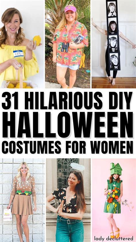 31 Hilarious DIY Halloween Costumes For Women Couples Halloween Easy
