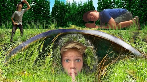 EXTREME CAMOUFLAGE HIDE AND SEEK IN FOREST YouTube