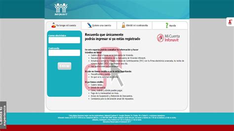 Paso a paso Cómo registrarte en Mi Cuenta Infonavit