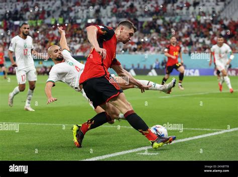 Fußball FIFA Weltmeisterschaft Katar 2022 Gruppe F Belgien gegen