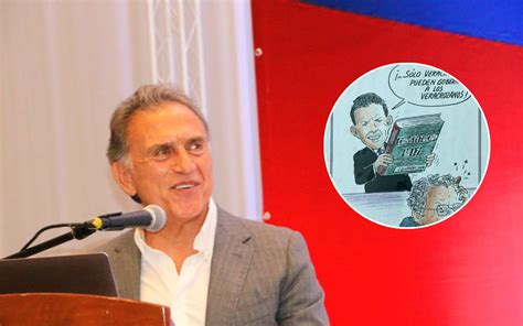 Miguel Ángel Yunes Linares postea una caricatura que se publicó en