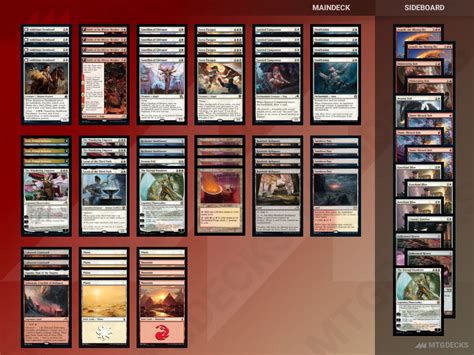 Standard Boros Midrange Deck By Folfire1989 MTG DECKS